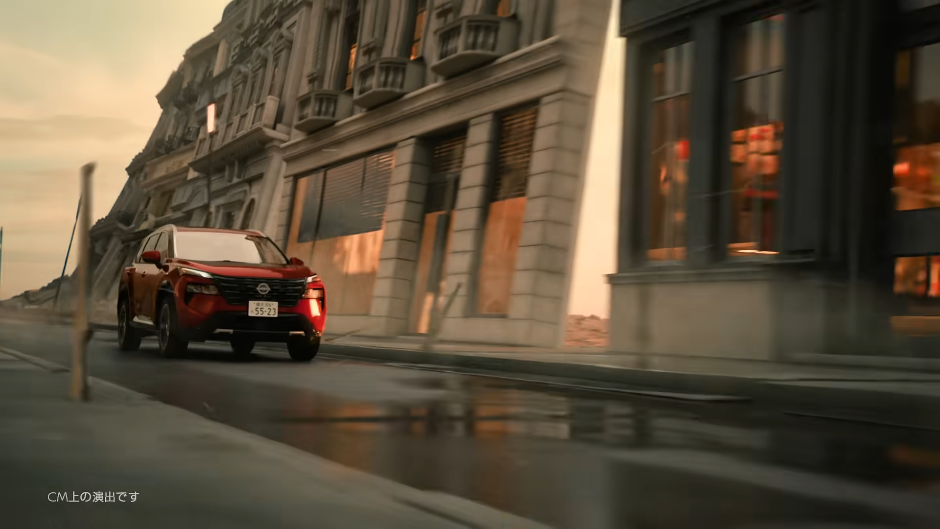 【エクストレイル】TVCM「見せかけじゃない、本物。」篇 15秒 | 株式会社アティック